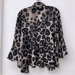 Frank Lyman Design | Jackets & Coats | Frank Lyman Design Leopard Print ...